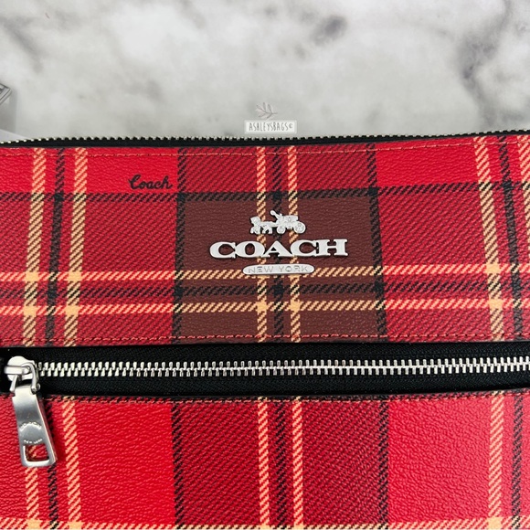 Coach | Bags | Coach Rowan File Bag Crossbody With Tartan Plaid Print ...